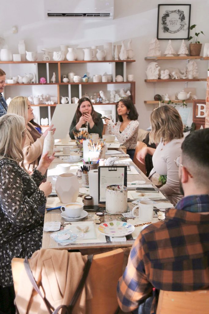 Parties – Pretty Pøts Ceramics Cafe